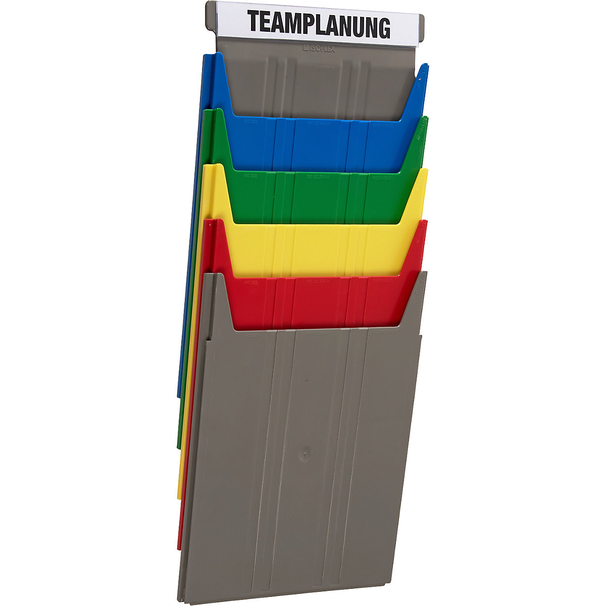 Trieur mural FLAT: pour format A4, hauteur utile 9 mm | kaiserkraft