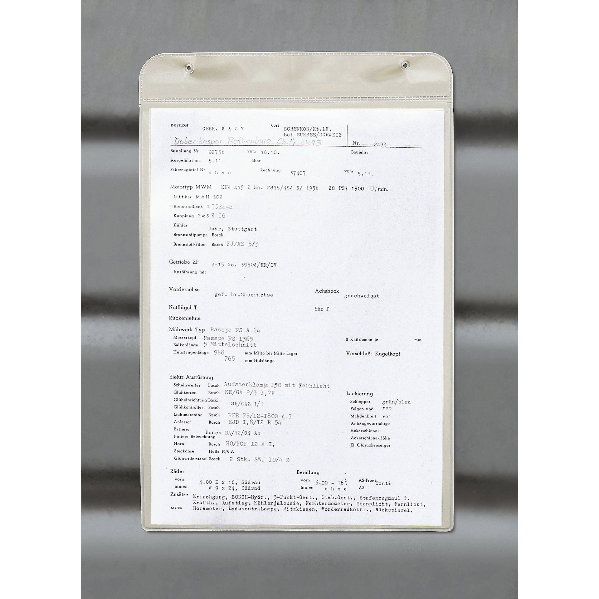 Insteekhoes, magnetisch: met magneetstroken, voor papierformaat A4 ...