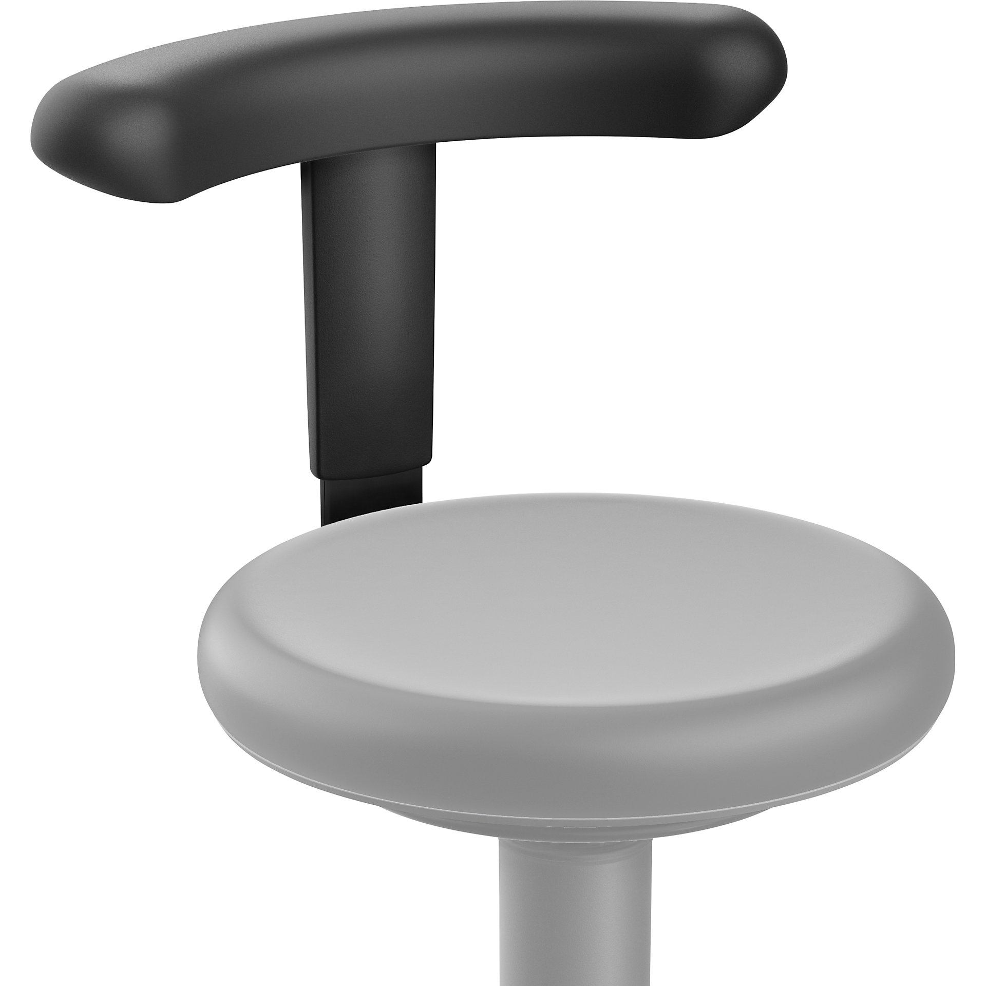 Flexible support for stool – bimos: PU foam, black | kaiserkraft