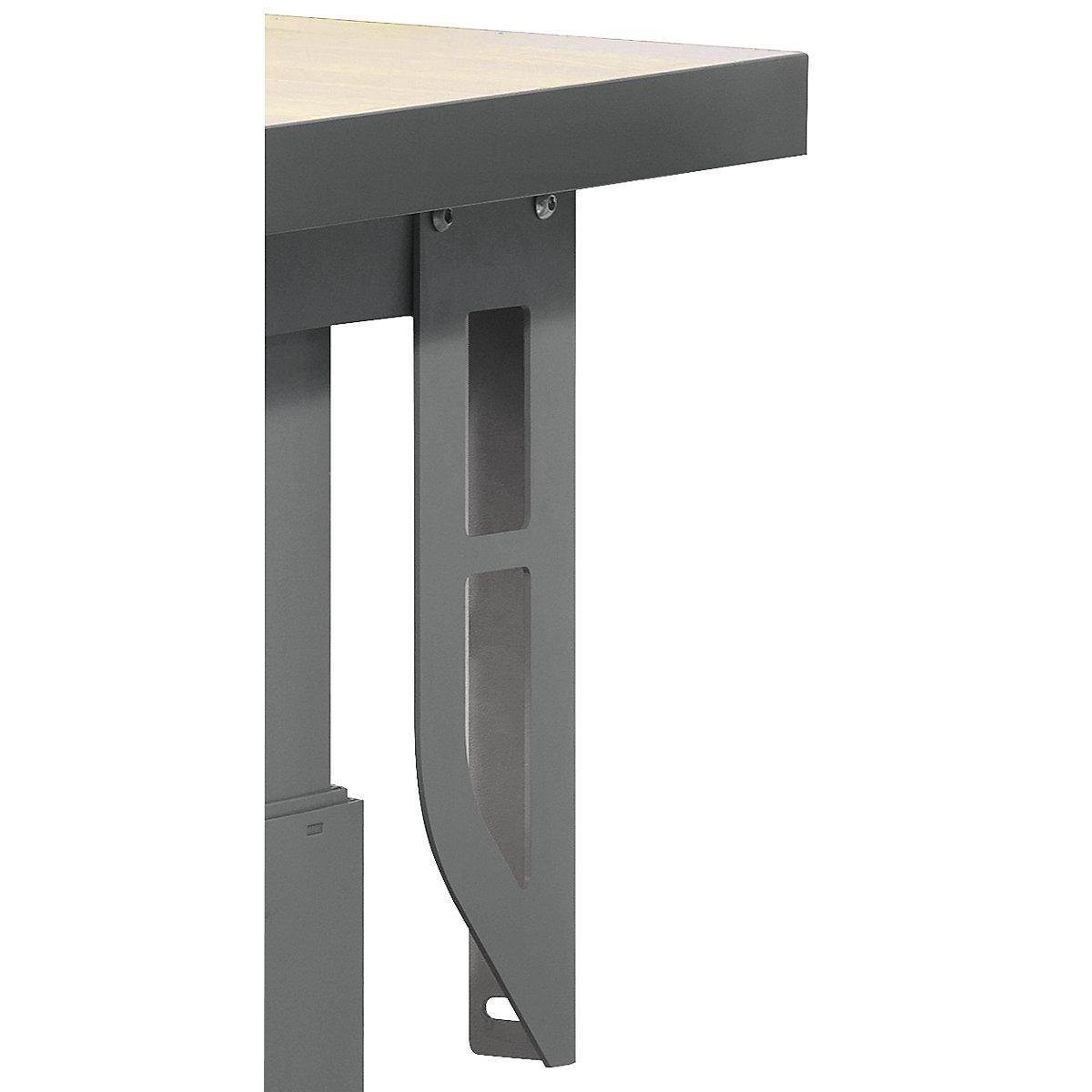 Mounting bracket, pack of 2: for electrically height-adjustable ...