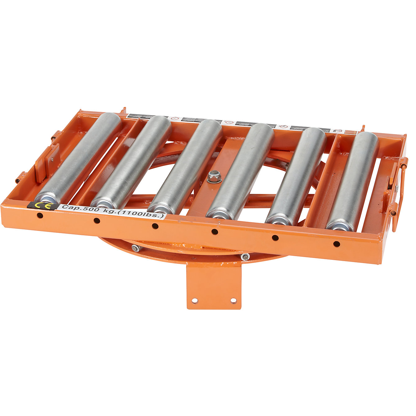 Roller conveyor, rotating: max. load 500 kg | kaiserkraft