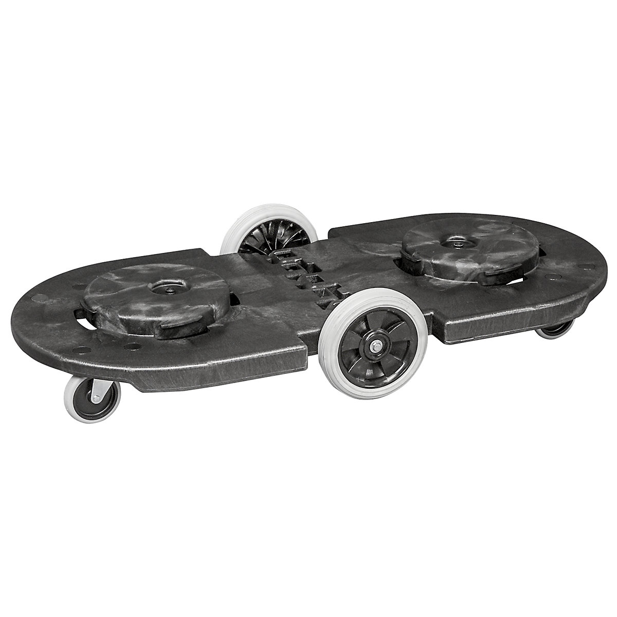 BRUTE® transport dolly/wheeled base – Rubbermaid: tandem dolly ...