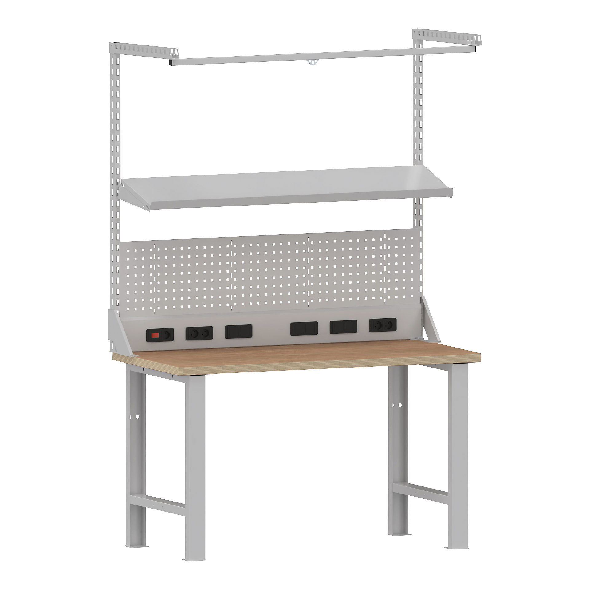 Multifunctional add-on module for workbench – LISTA: with perforated ...