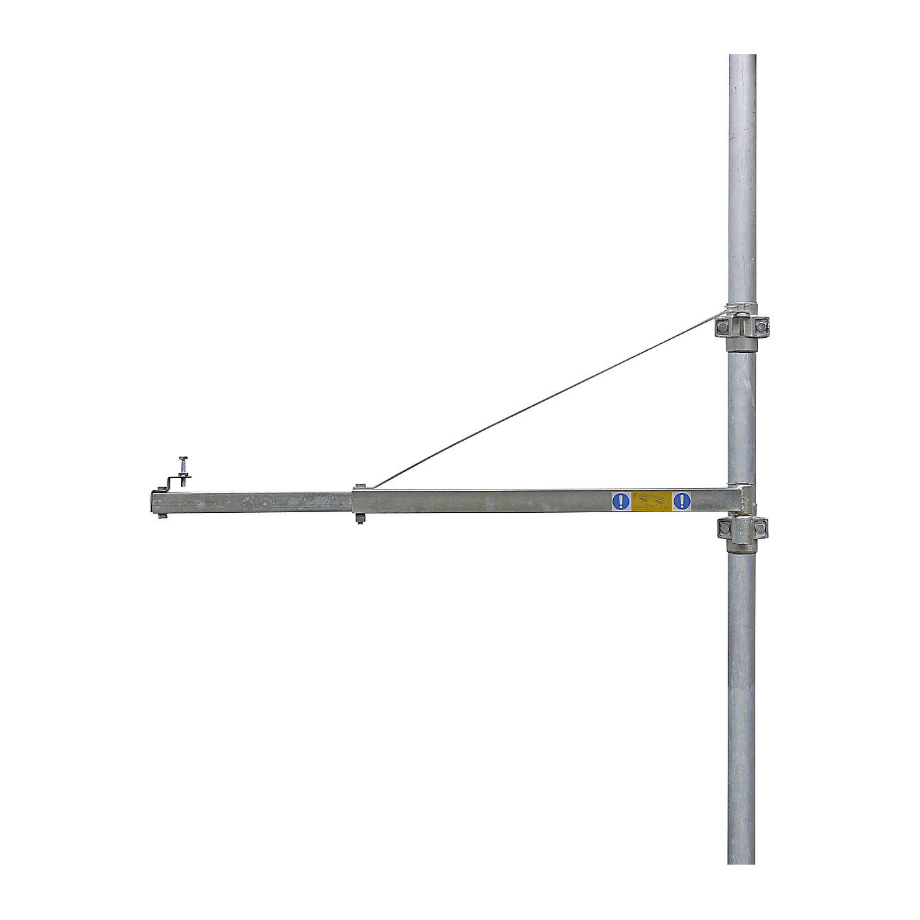 Swivelling extension arm: max. load 250 kg | KAISER+KRAFT