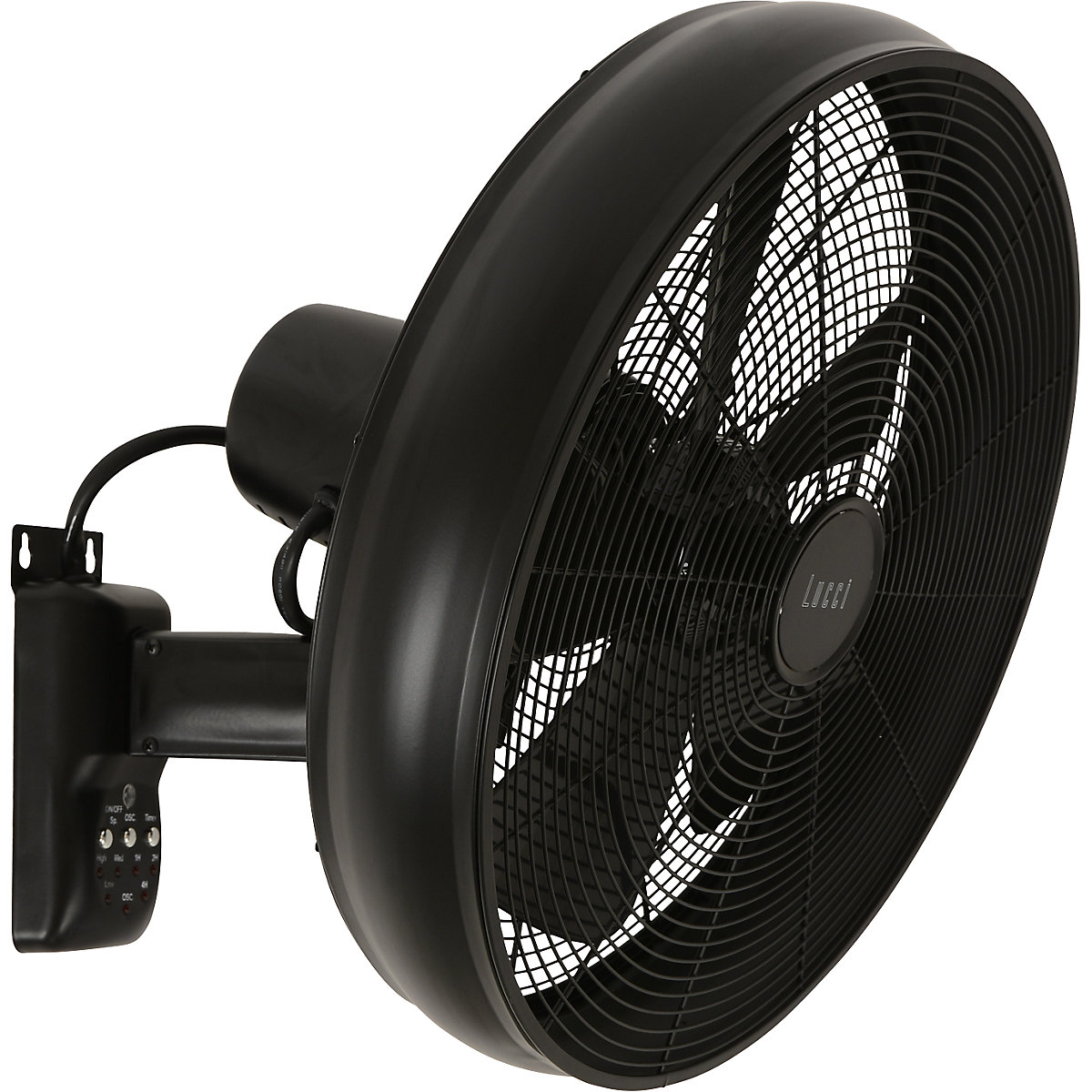 Wall fan with remote control: HxWxD 460 x 460 x 350 mm | kaiserkraft IE