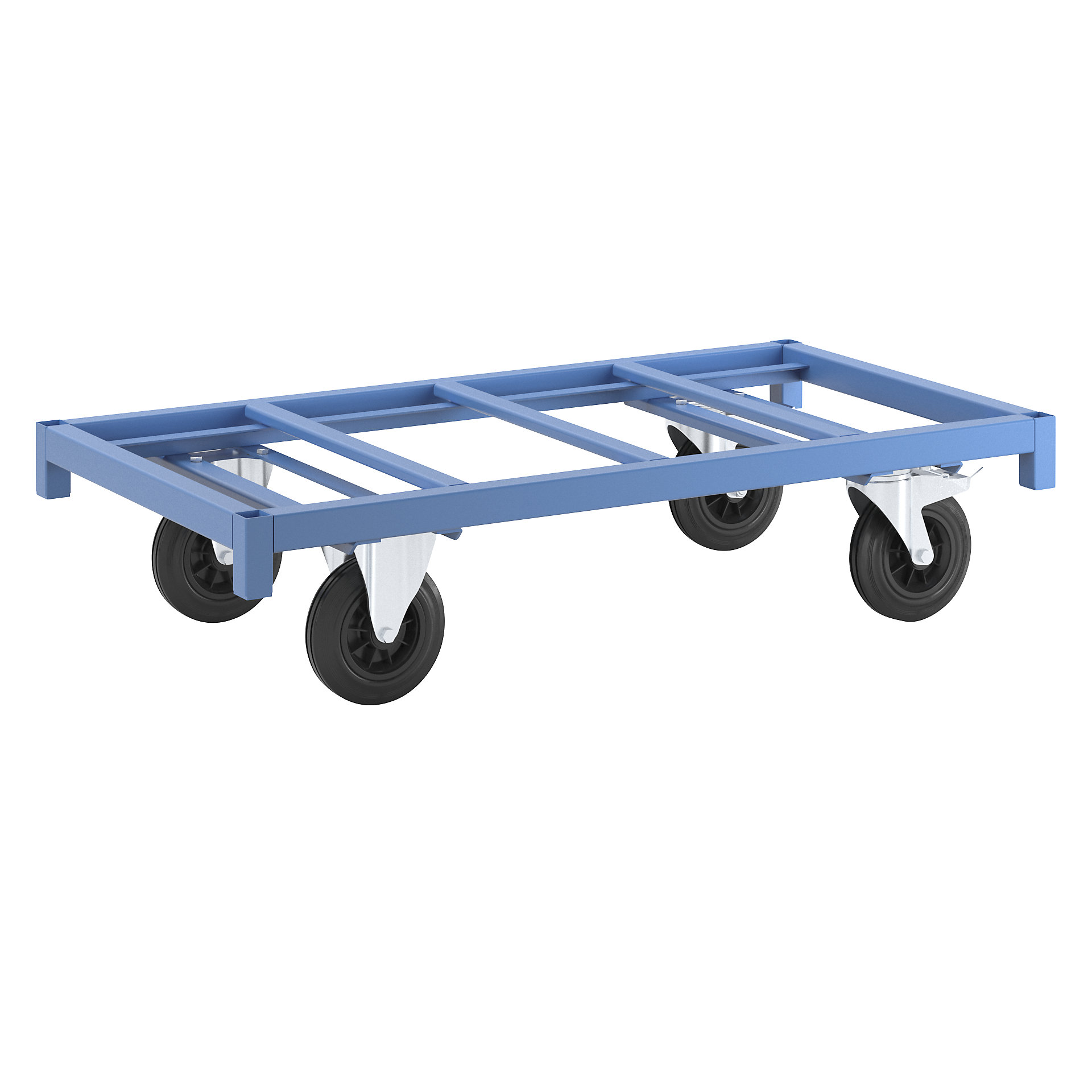 Carro de plataforma MODULAR – eurokraft pro capacidade de carga 500 kg superfície de carga 1300 ...