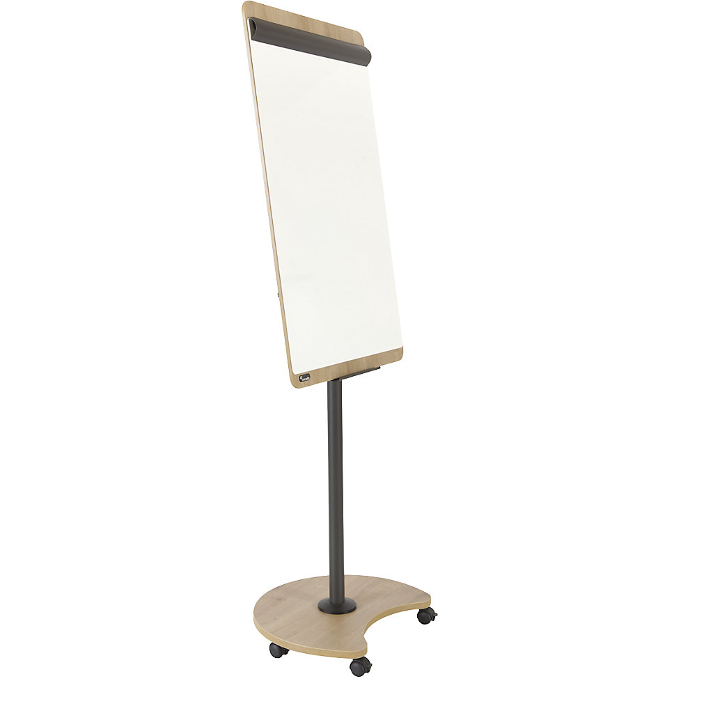 Flip-chart NATURAL, móvel AxLxP 2000 x 690 x 620 mm, armação em ...