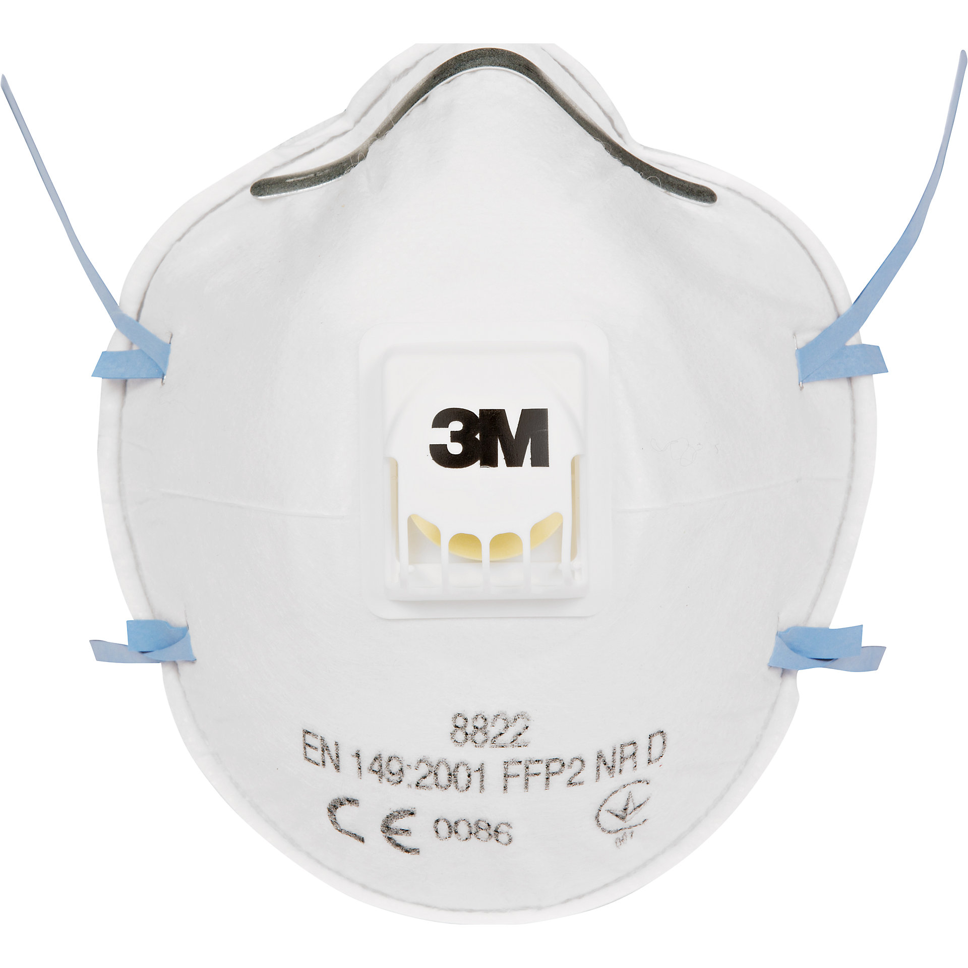 Atemschutzmaske 8822 FFP2 NR D mit Ausatemventil 3M: VE 10 Stk ...