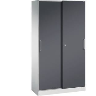 Armario de puertas correderas ASISTO, altura 1980 mm - M5224404 KAISER ...