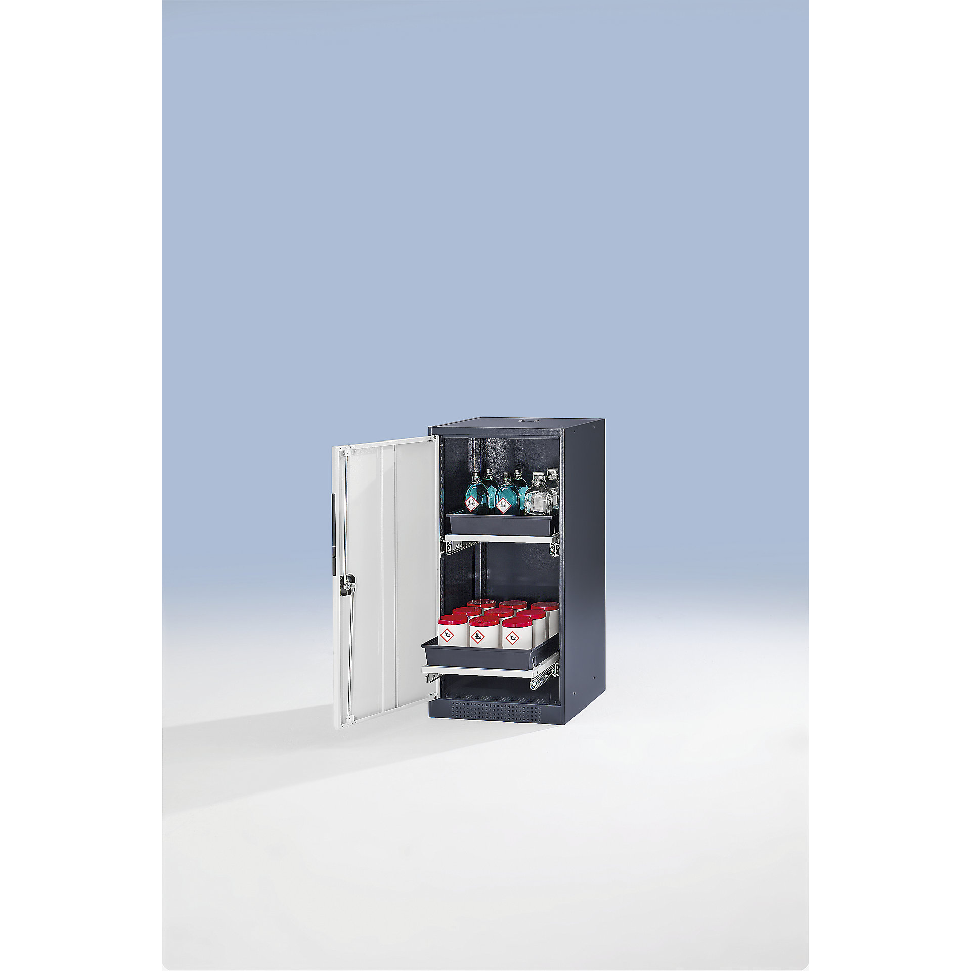 asecos – Armario de laboratorio para productos químicos: 1 puerta, de ...