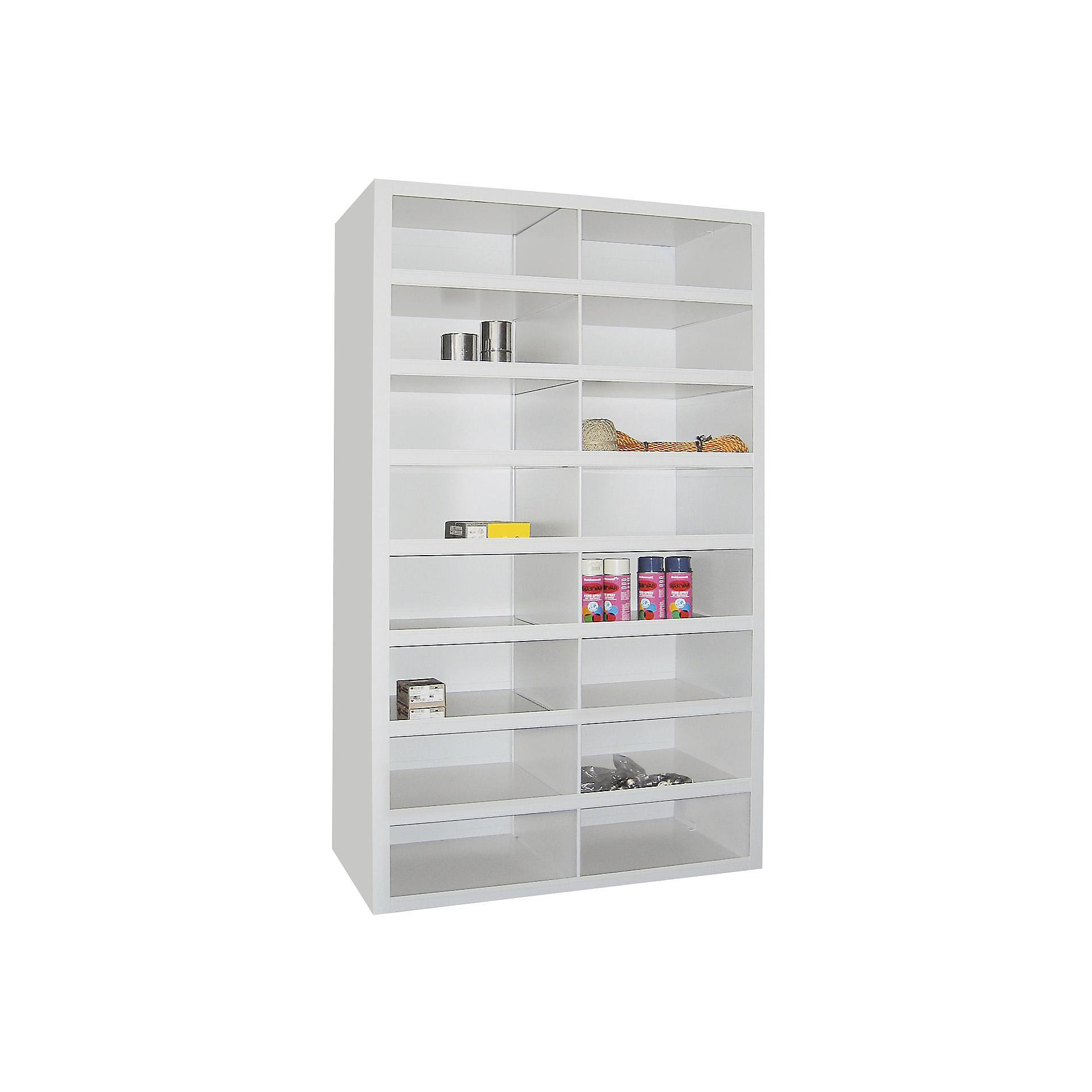 Armoire-rayonnage à casiers – Pavoy: 16 casiers | kaiserkraft