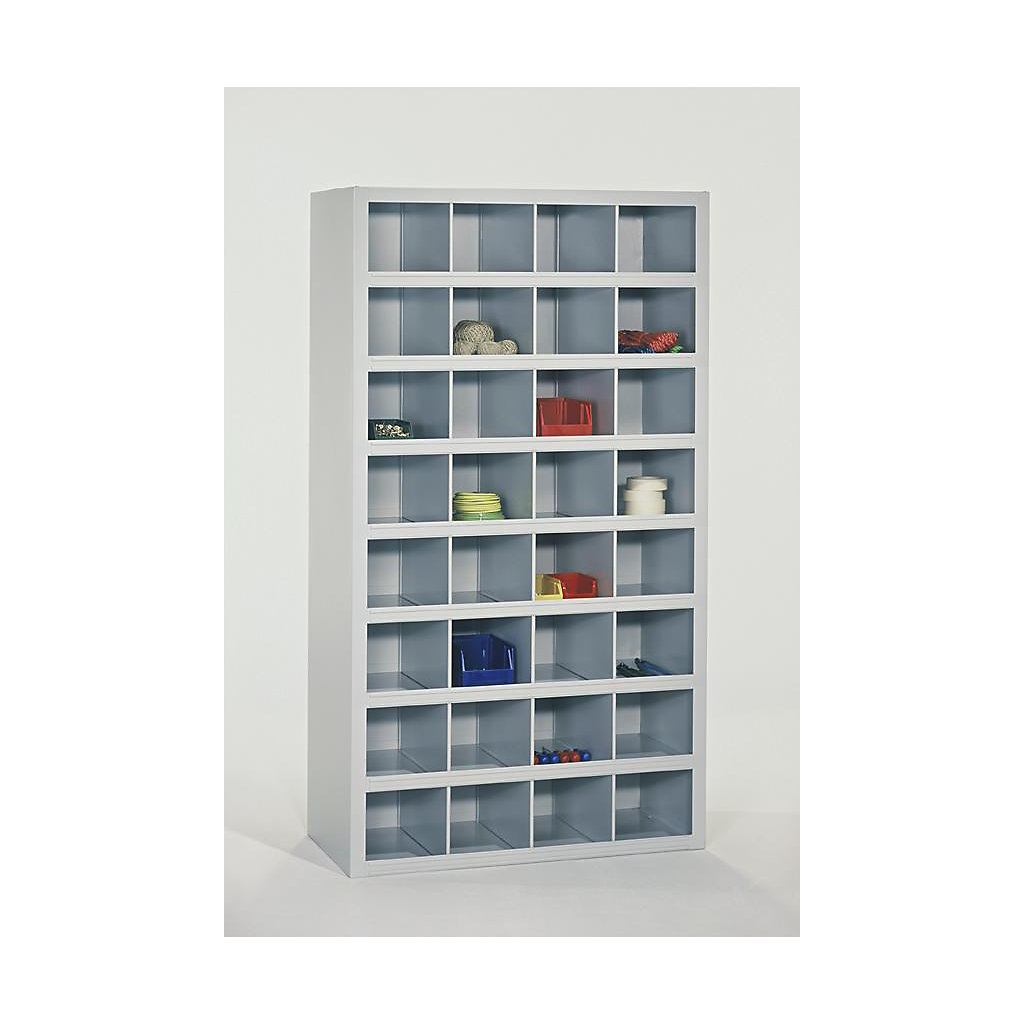 Armoire-rayonnage à casiers – Pavoy: 32 casiers | kaiserkraft FRANKEL