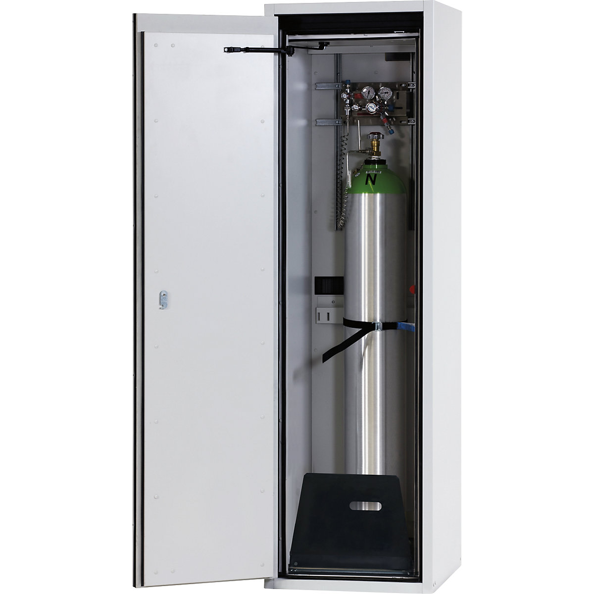 Armoire pour bouteilles de gaz sous pression résistante au feu G90 – asecos: pour stockage dans ...