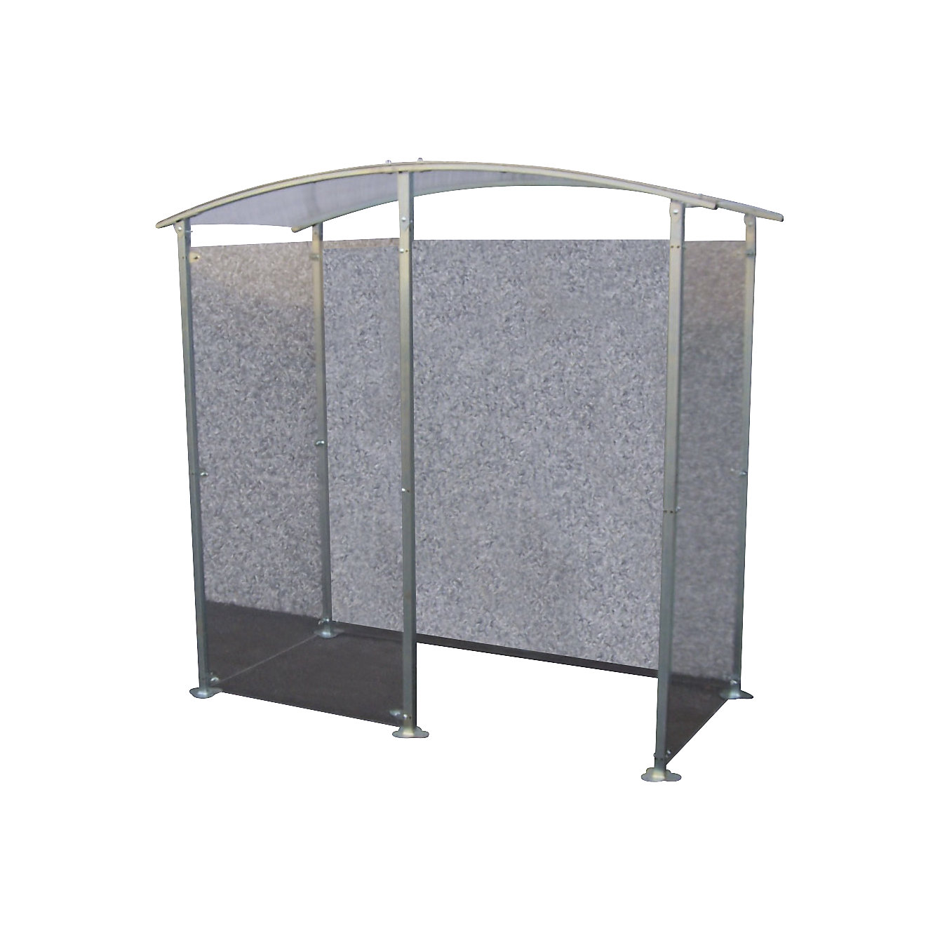 Raucherunterstand, Metall Mottez: Unterstand, Modell zur ...