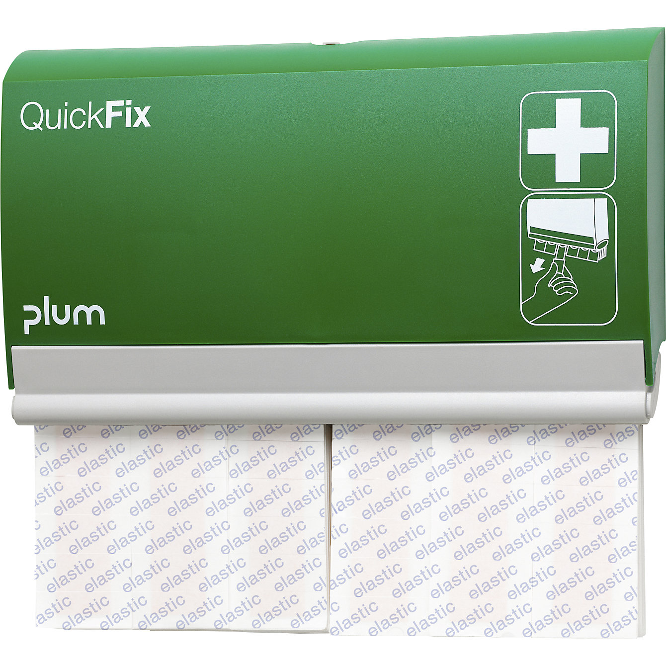 Dispenser per cerotti QuickFix – plum: Elastic Long, con 60 cerotti ...