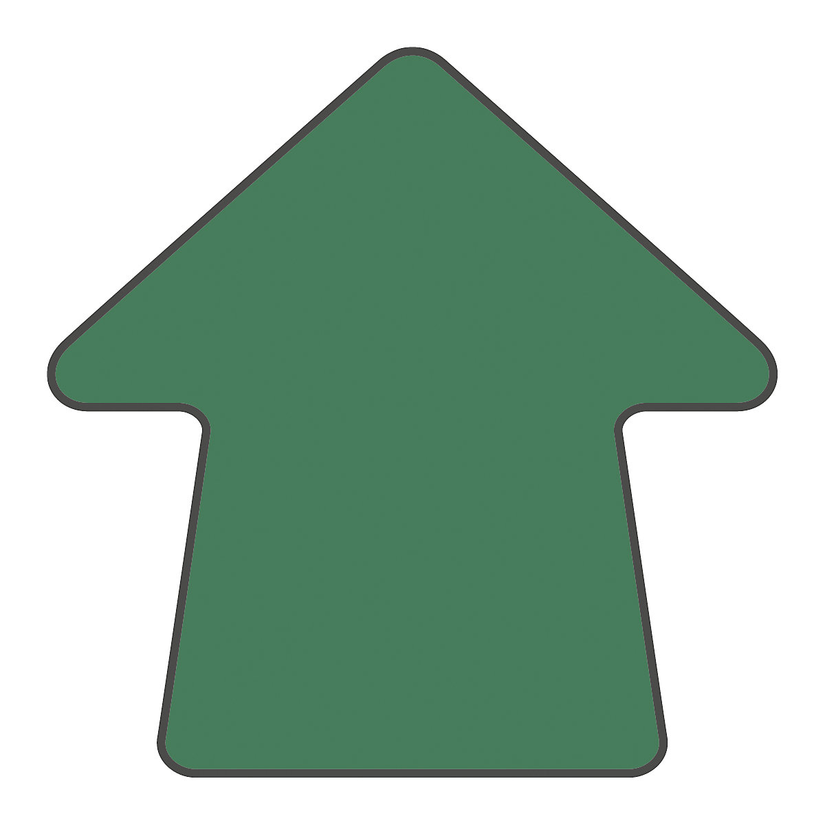 PVC floor markings: arrow shape, pack of 100 | KAISER+KRAFT