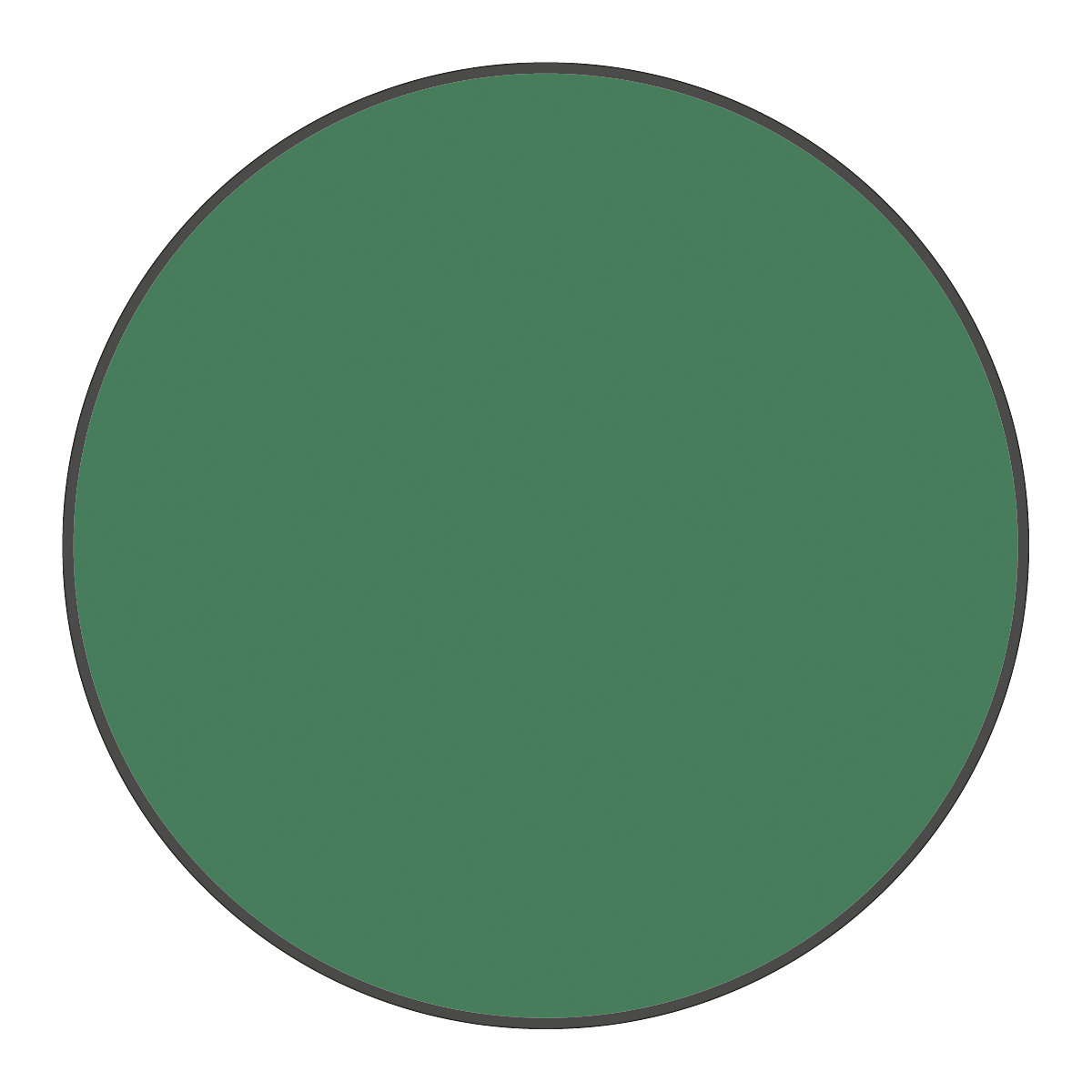 PVC floor markings: circle shape, pack of 100 | kaiserkraft