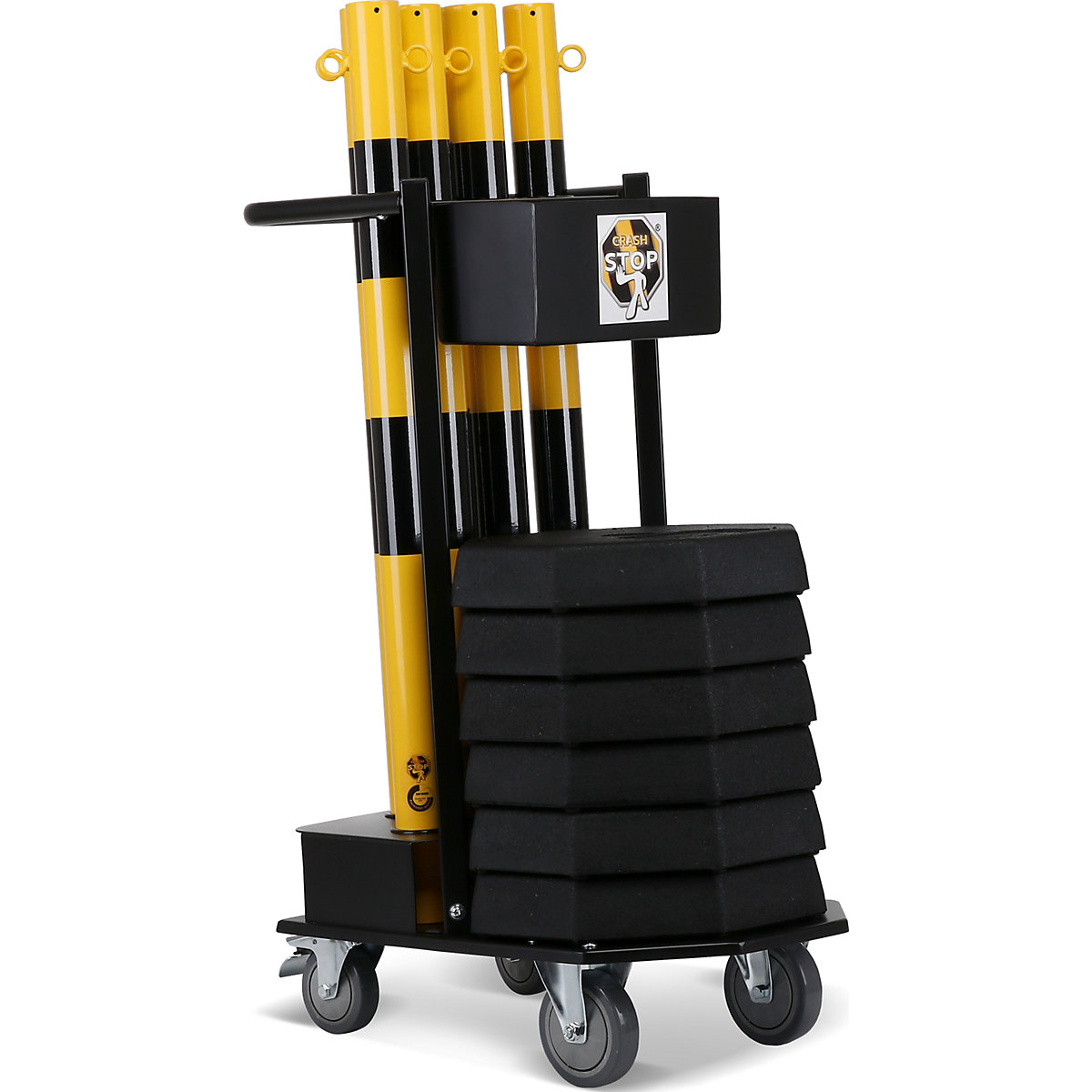 Chain stand set with dolly: 6 connection links | kaiserkraft