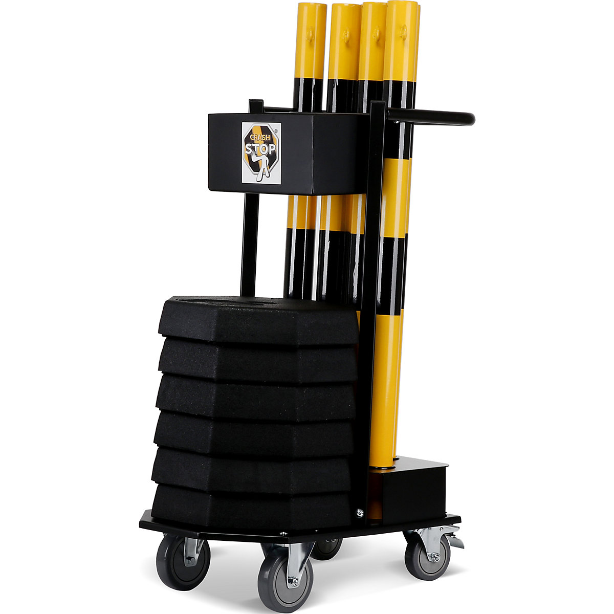 Chain stand set with dolly: 6 connection links | kaiserkraft