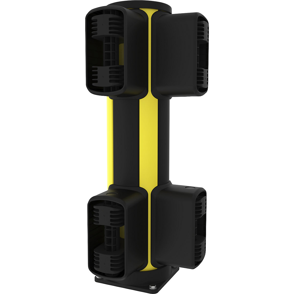 X-Protect crash protection corner bollard – Axelent: height 870 mm ...