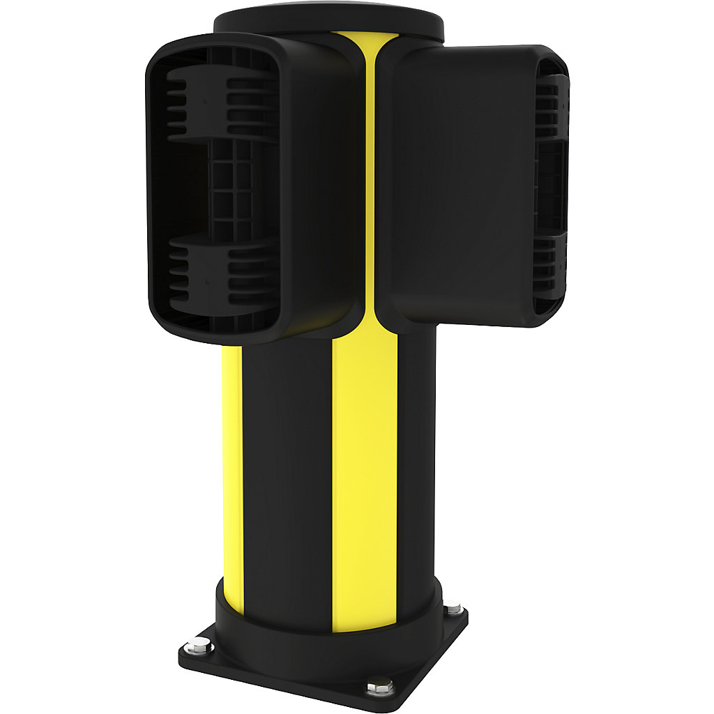 X-Protect crash protection corner bollard – Axelent: height 610 mm ...