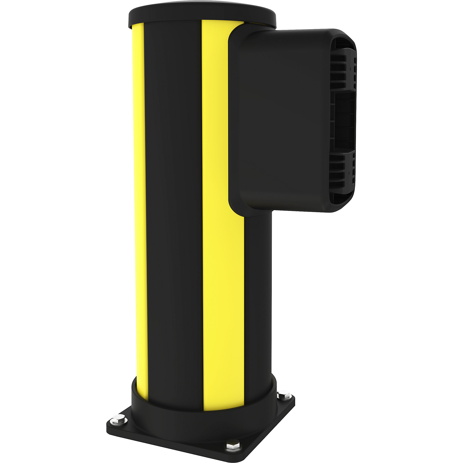X-Protect crash protection end bollard – Axelent: height 610 mm ...