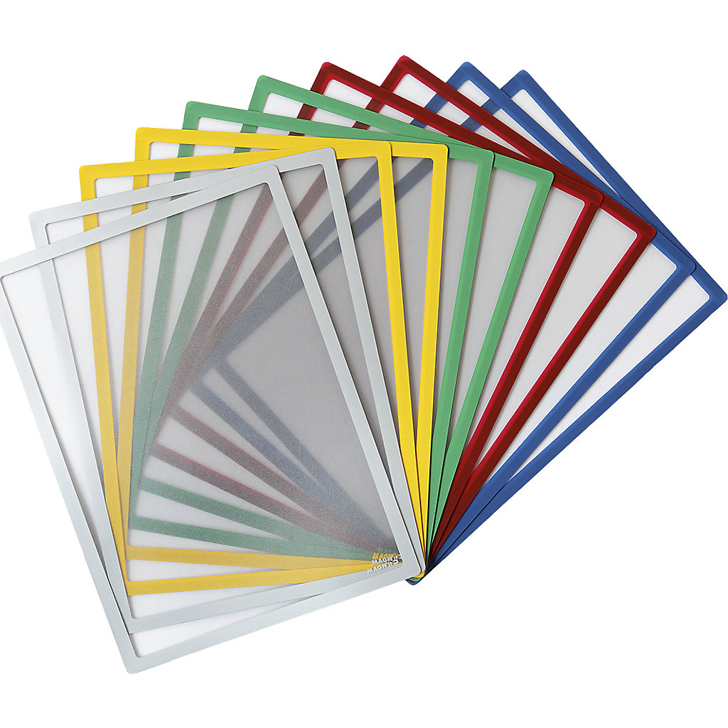 Document pouch, magnetic: for A4 format, pack of 10 | KAISER+KRAFT ...