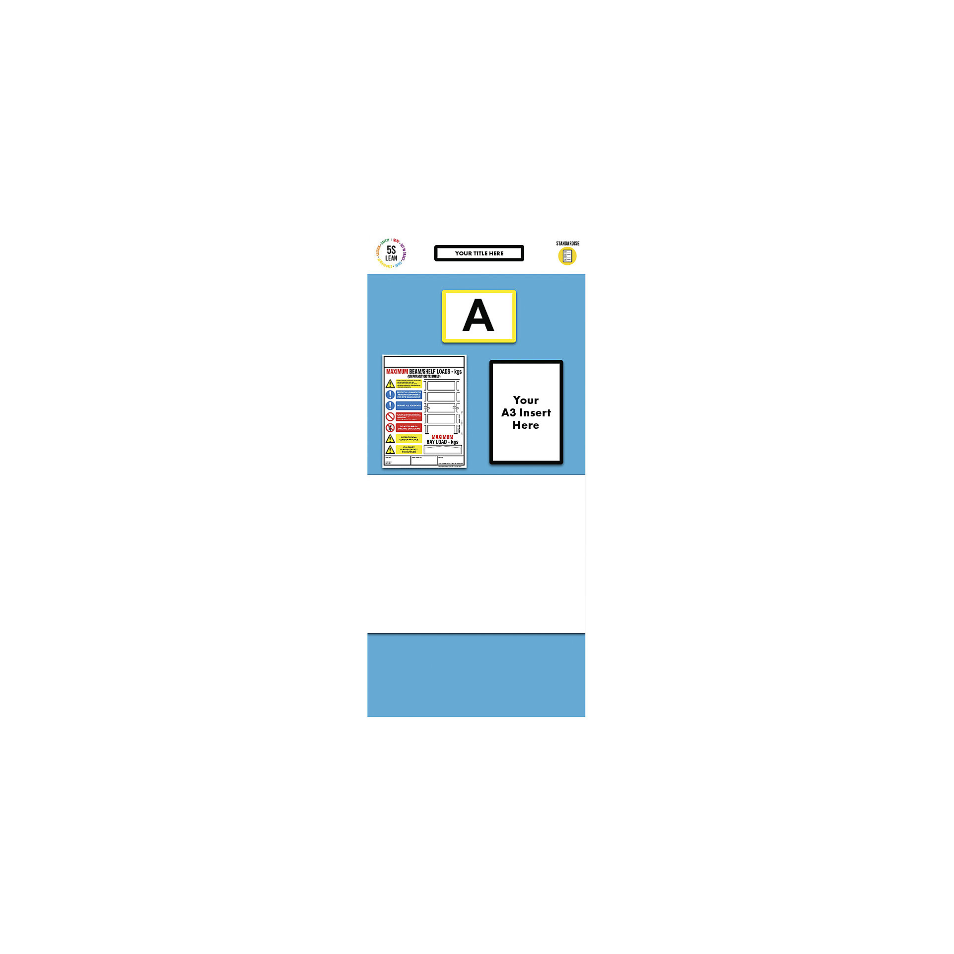 Individual rack end shadow board: whiteboard, HxW 2000 x 900 mm ...