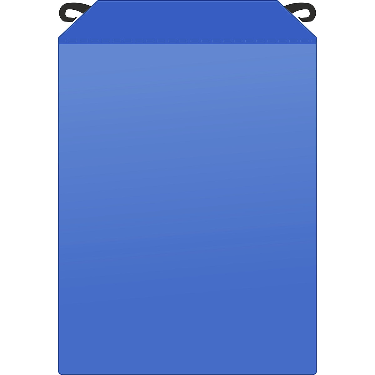 Mesh pallet pocket: with suspension hooks and magnetic strip, pack of ...