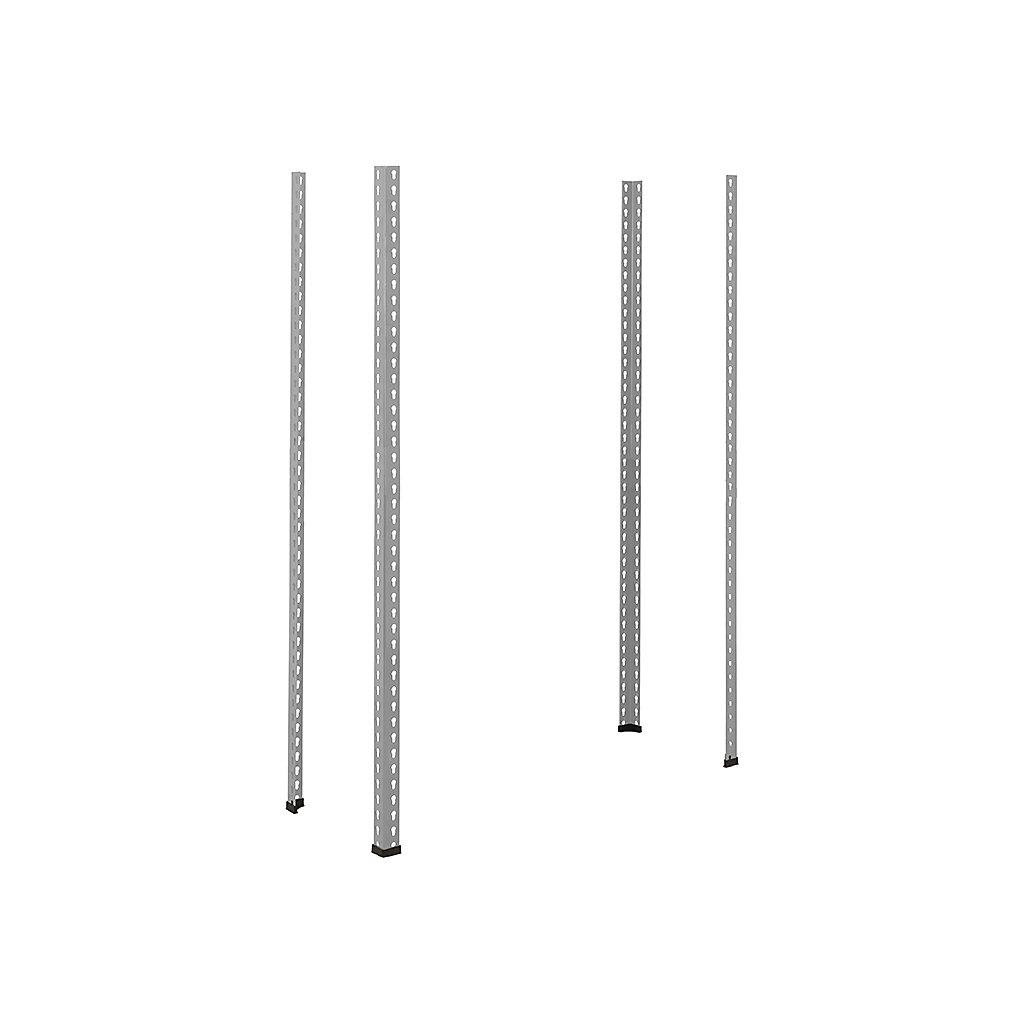BiG400 Racking 1677h Upright Posts Silver x 4 | BiGDUG