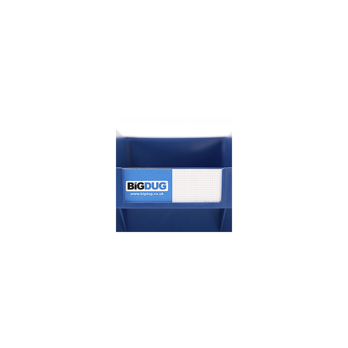 BiGDUG Essentials Recycled Plastic Parts Bin Labels | 14h x 74w mm ...