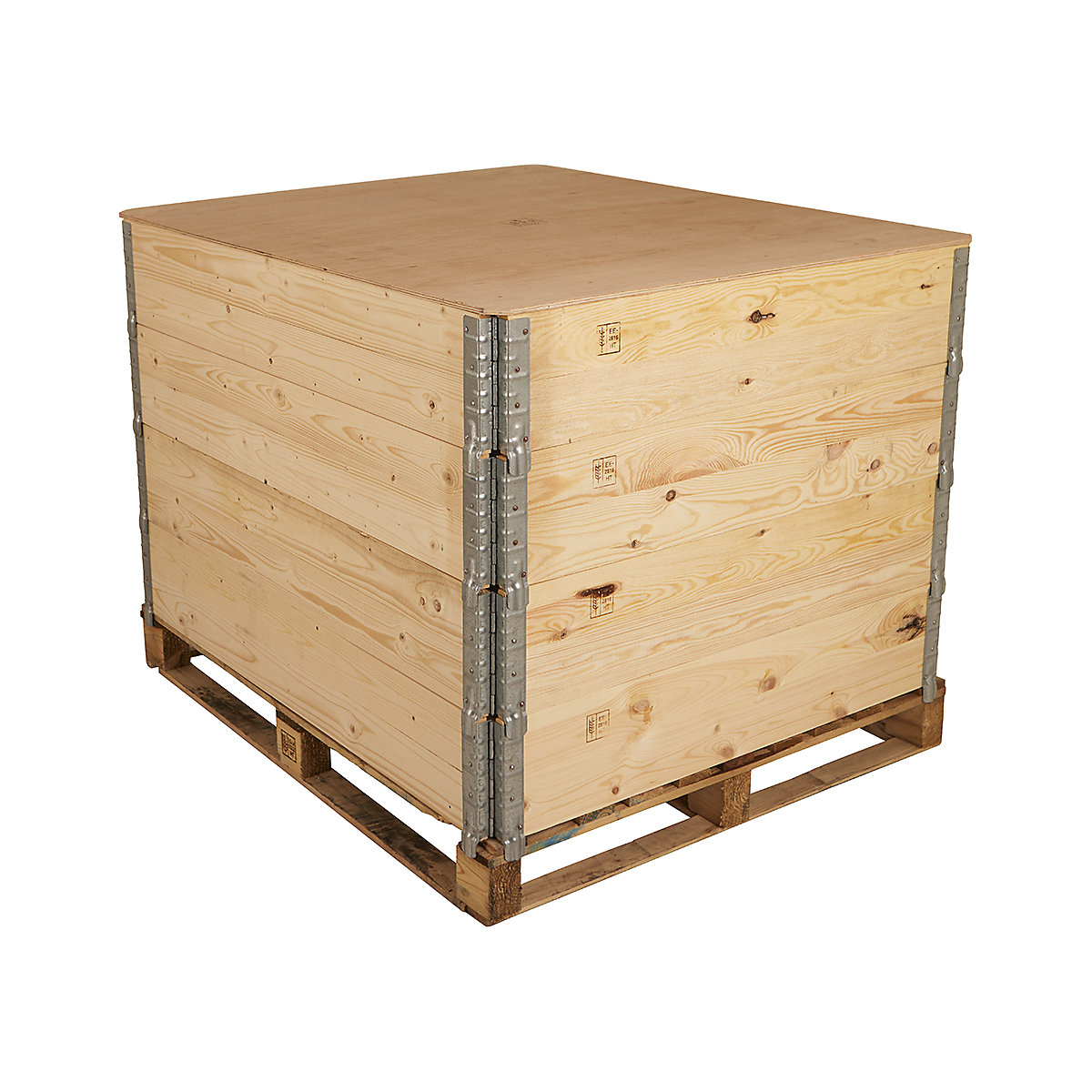 BiGDUG Essentials Wooden Pallet Collar Lid | BiGDUG