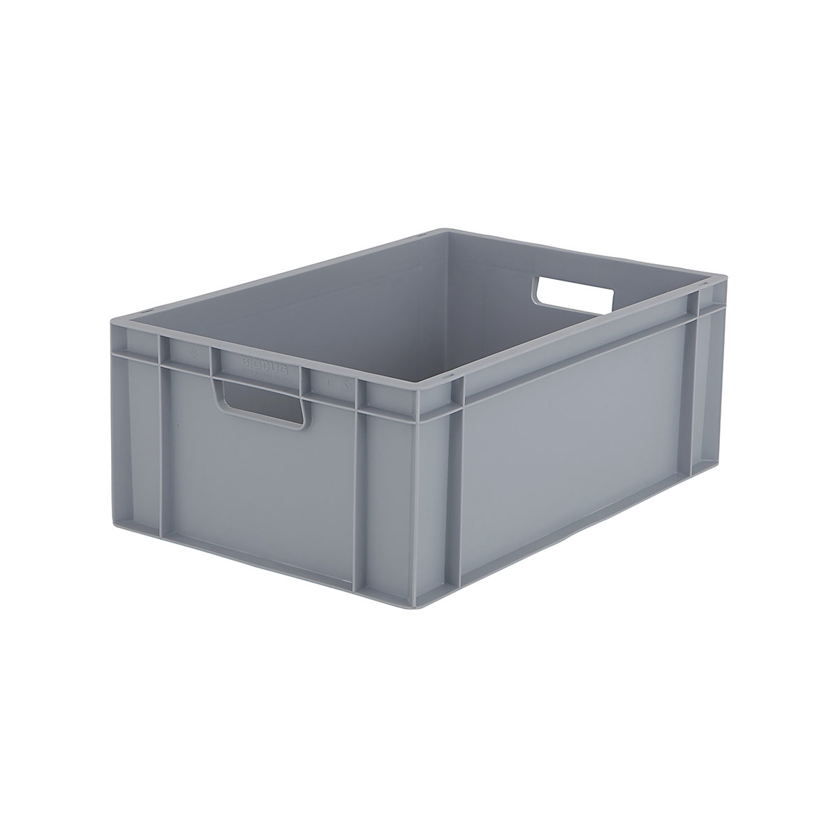 BiGDUG Euro Stacking Box | 230h x 400w x 600d mm | 42 Litre Capacity ...