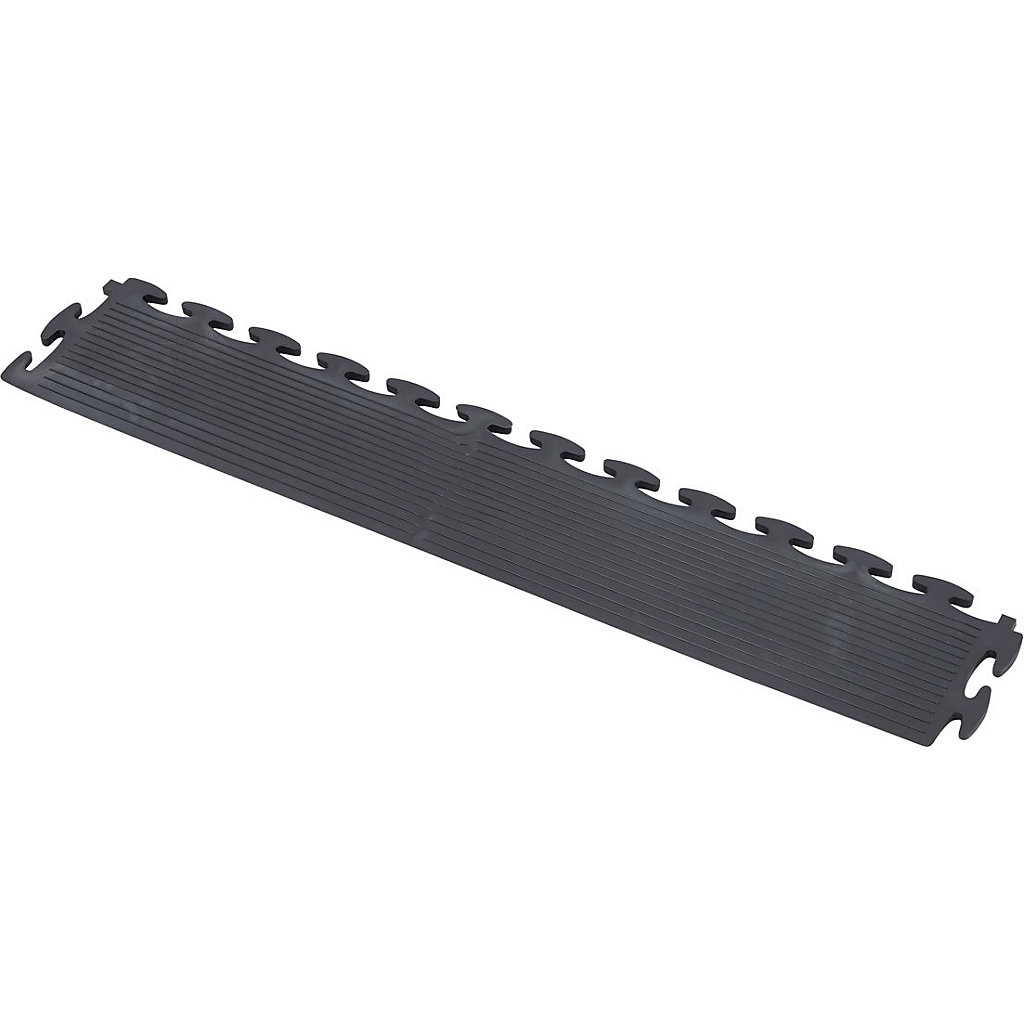 BiGDUG Heavy Industrial Vinyl Floor Tile | Ramped Edge | 7h x 500w x ...