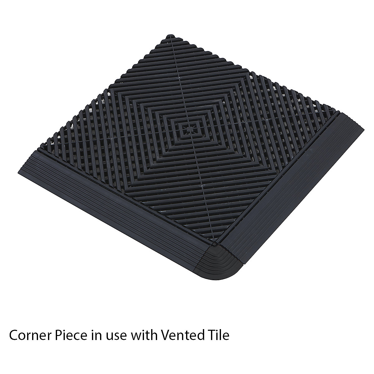 BiGDUG Vented Interlocking Tile Corners | BiGDUG
