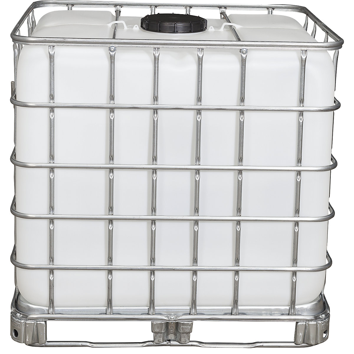 Contenedor IBC RECOBULK, homologación UN: capacidad 1000 l, sobre palet ...