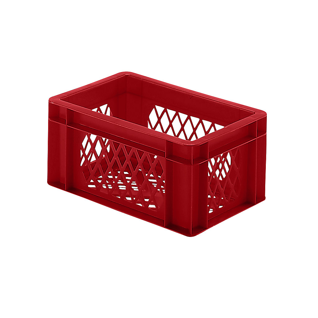 Recipiente apilable en euroformato, paredes y fondo perforados: L x A x ...