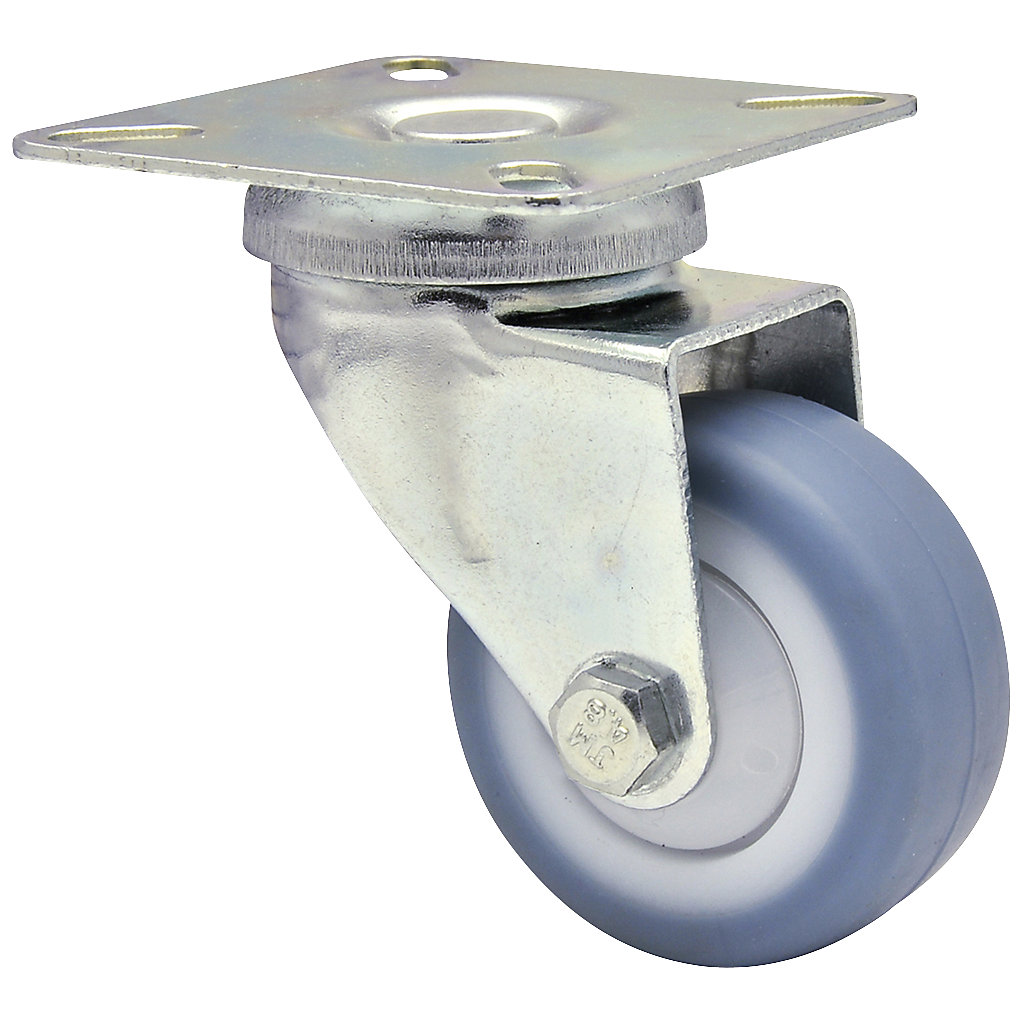 DELUXE light duty castors – Wagner: wheel Ø 50 mm, pack of 4 | kaiserkraft