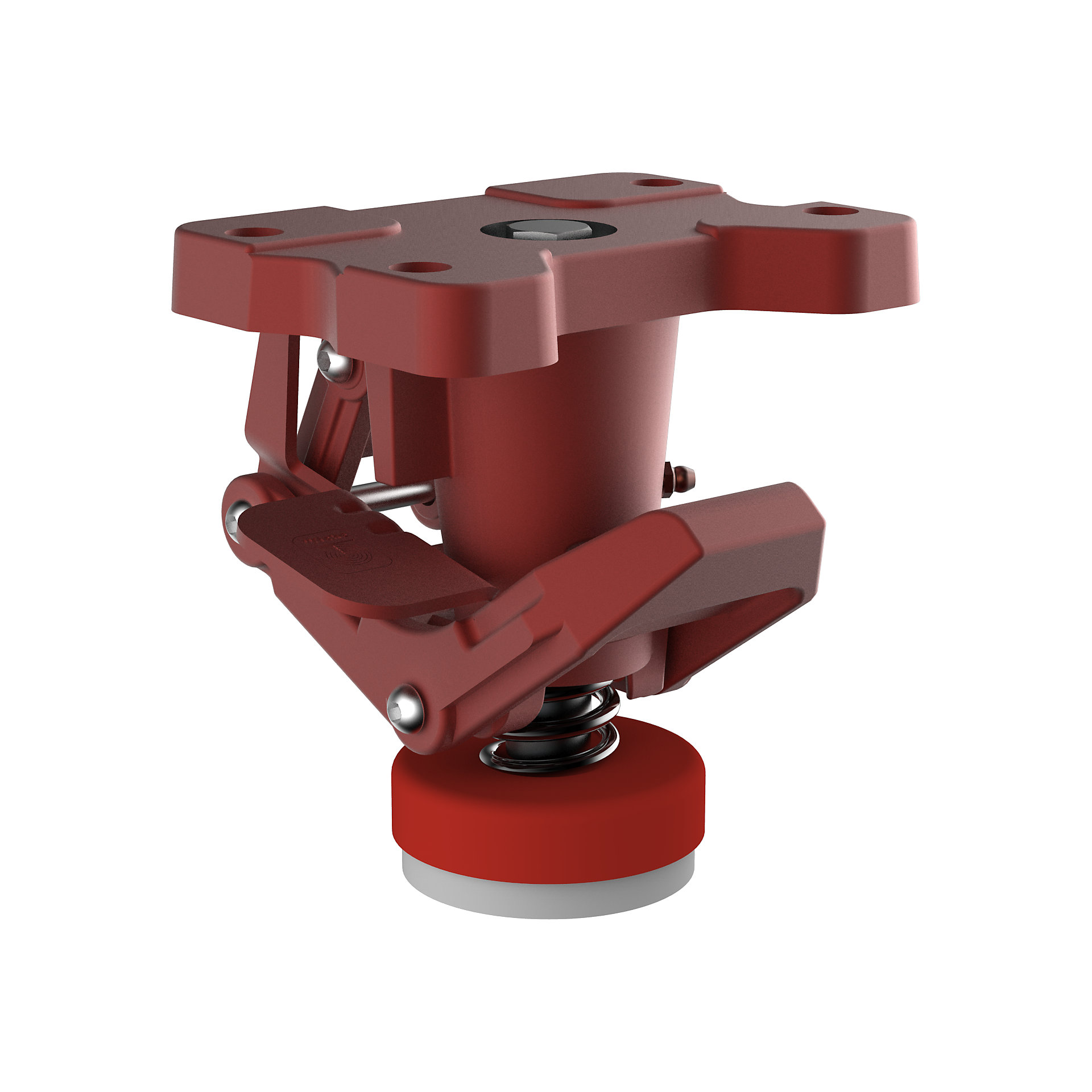 Locking foot: plate dimensions 152 x 115 mm | kaiserkraft