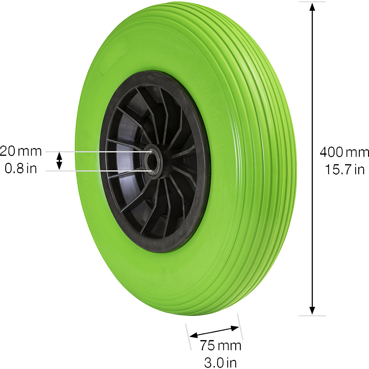 Wagner – Wheel, puncture proof: foamed | KAISER+KRAFT