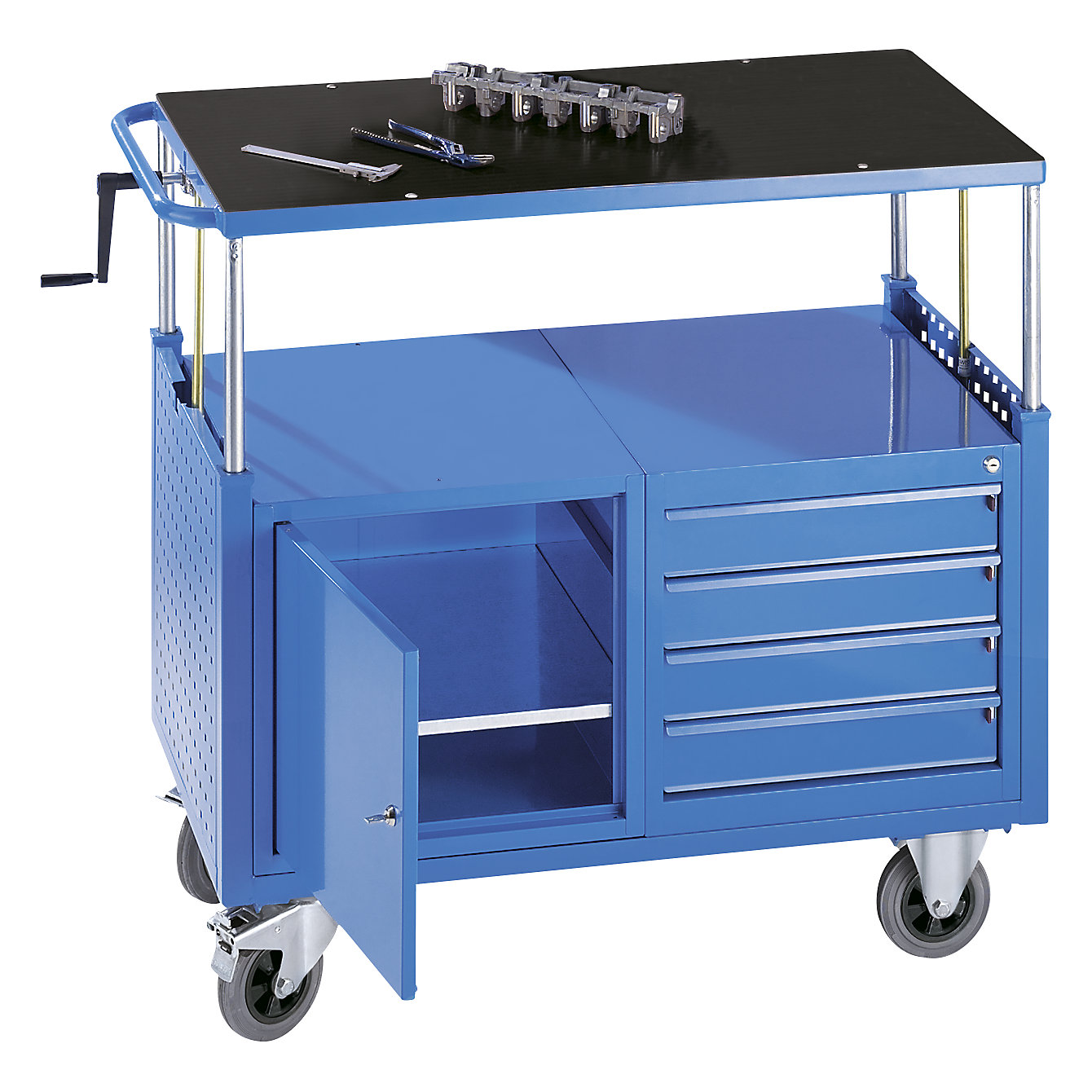 Chariots de montage, dessertes d'atelier | KAISER+KRAFT Suisse