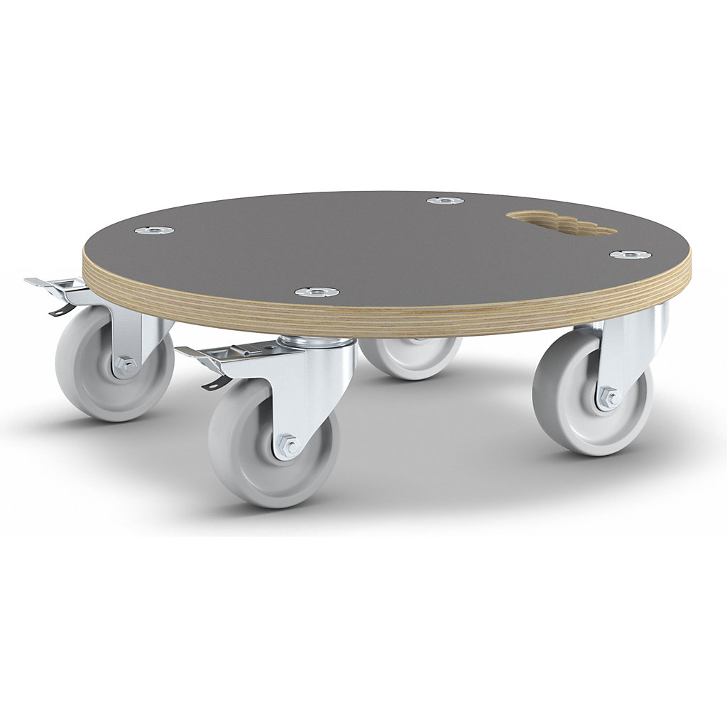 Plateau roulant MaxiGRIP – Wagner: rond, avec certification FSC ...