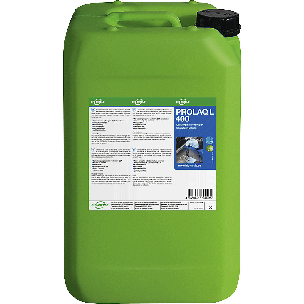 PROLAQ L 400 paint stripper – Bio-Circle: plastic canister | kaiserkraft