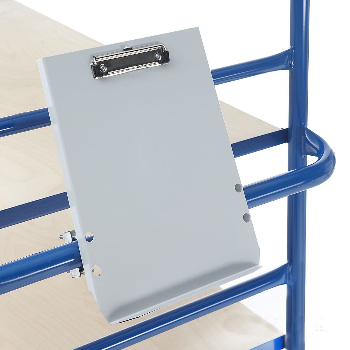 Clipboard With Integral Trolley Handle Clamp | BiGDUG