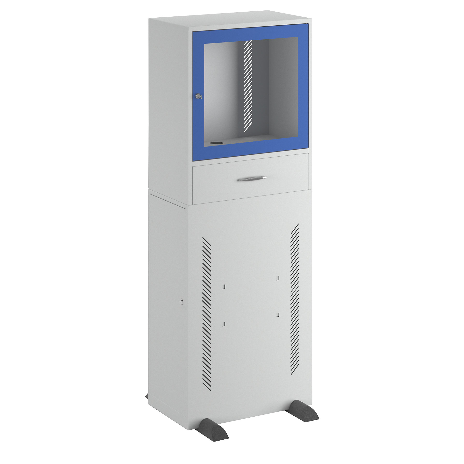 Computer cupboard – eurokraft basic: standard model | kaiserkraft