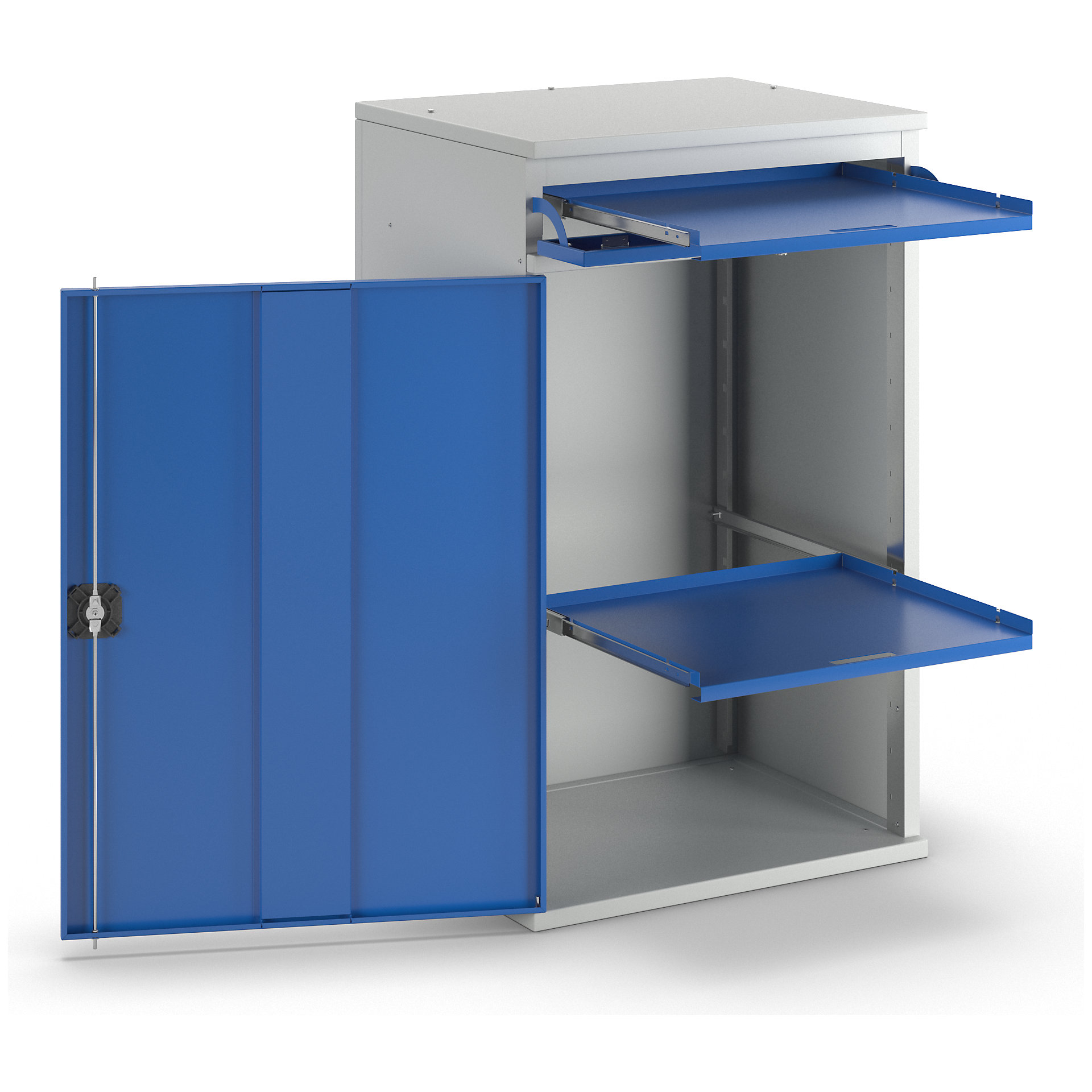 Computer workstation – RAU: cupboard housing with 1 pull-out shelf ...