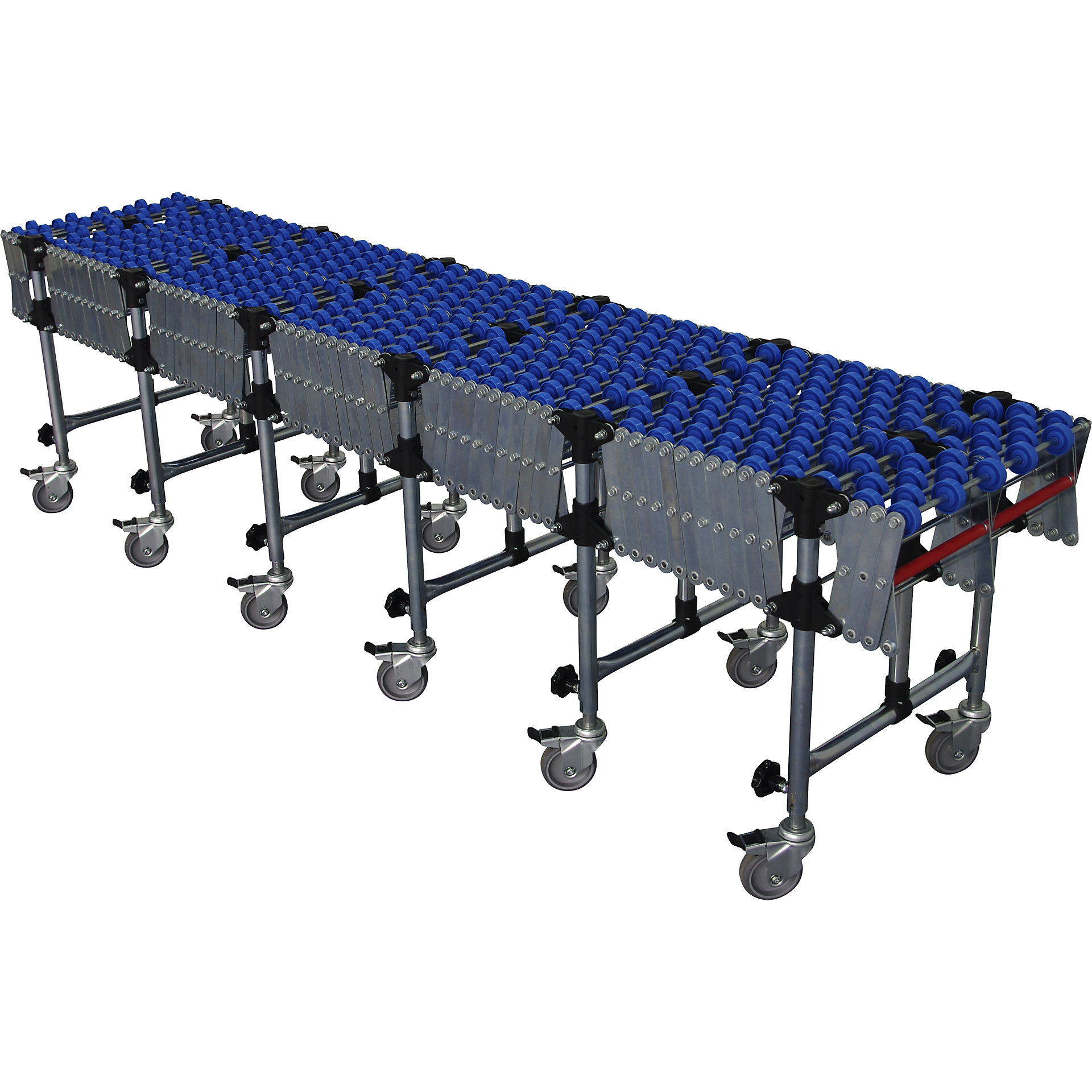 Flexible skate wheel conveyor – Gura: track length 1700 – 6300 mm ...