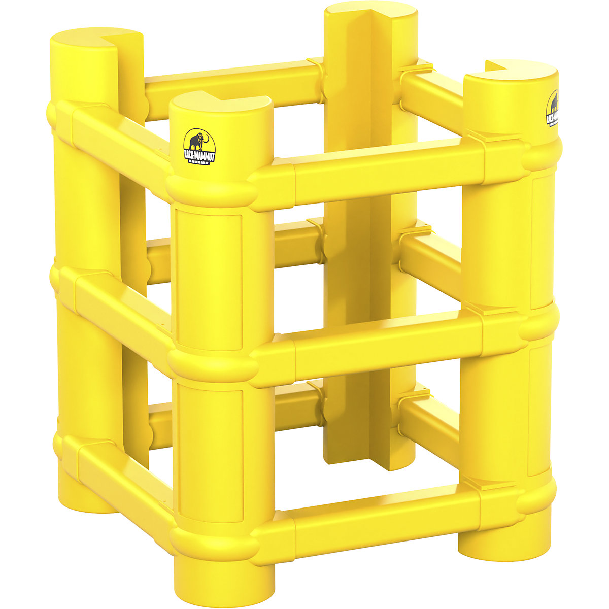 Protector de columnas universal – Ampere Rack Mammut: amarillo tráfico ...