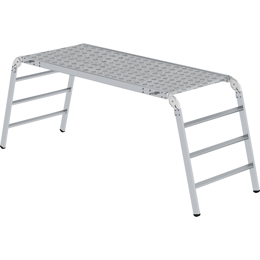 Platforma robocza, składana – MUNK dł. x szer. platformy 1860 x 750 mm ...