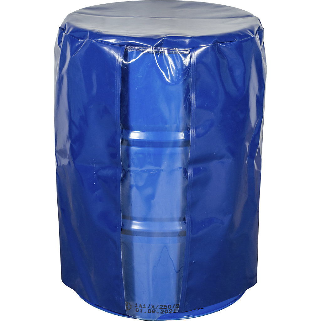 PVC drum cover: for 200 – 220 l drums, watertight | kaiserkraft